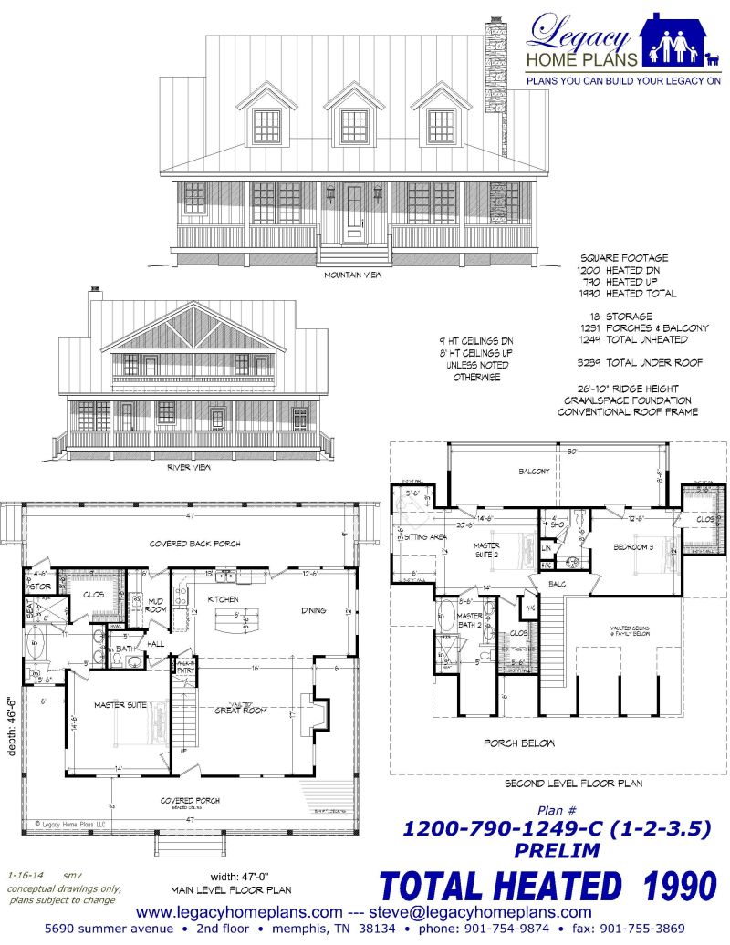 Legacy Home Plans